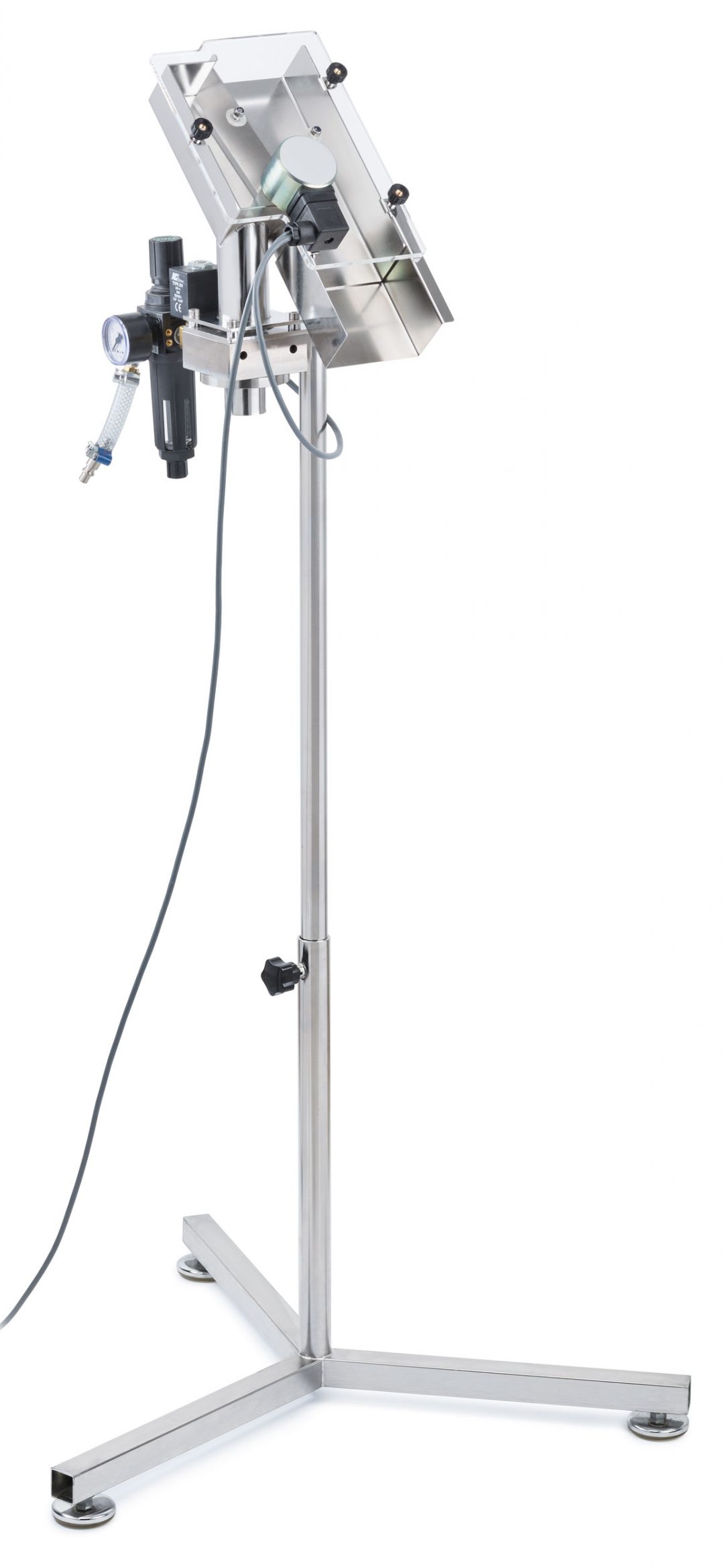 Sampling diverter for tablet testing systems | KRAEMER ELEKTRONIK